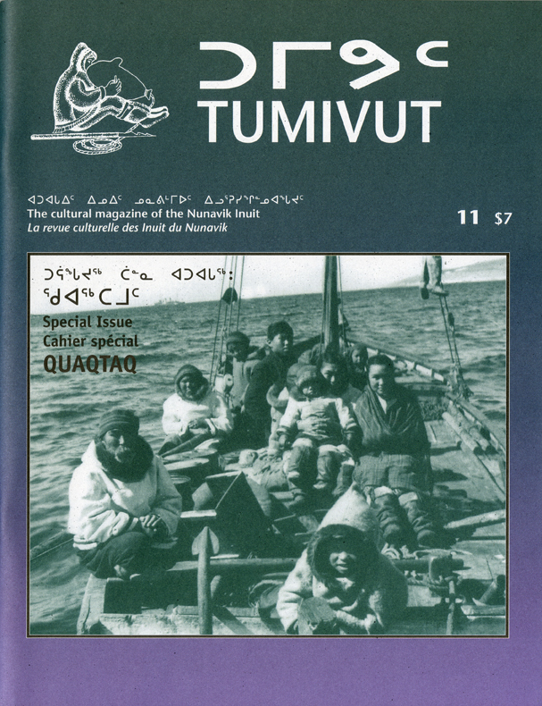 Tumivut Magazine 11 – The cultural magazine of the Nunavik Inuit ...